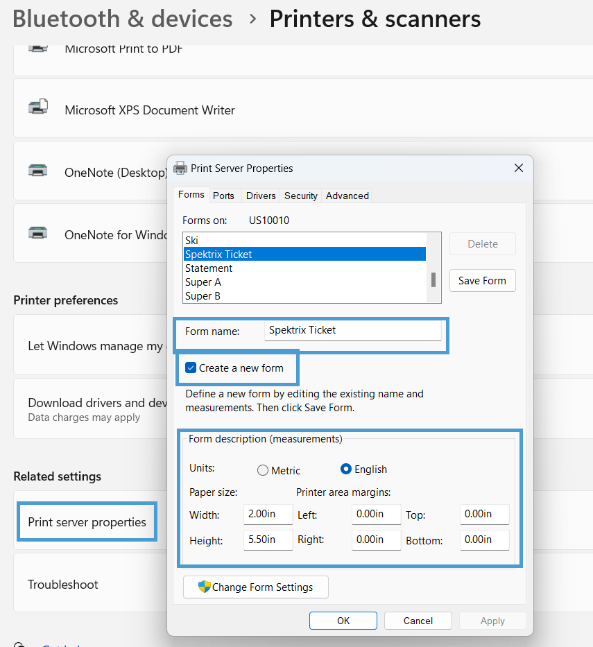 Setting Up a Microcom 485T Ticket Printer – Support Centre