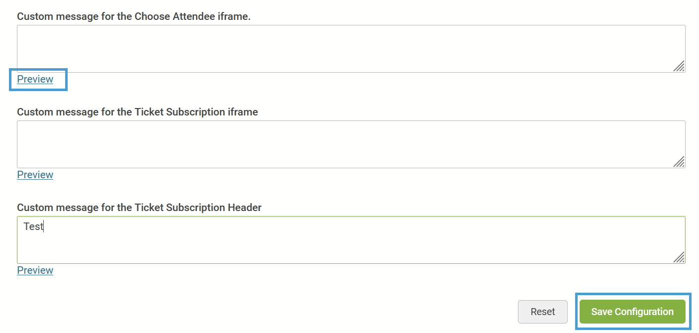Custom Website Messages for iframes – Support Centre