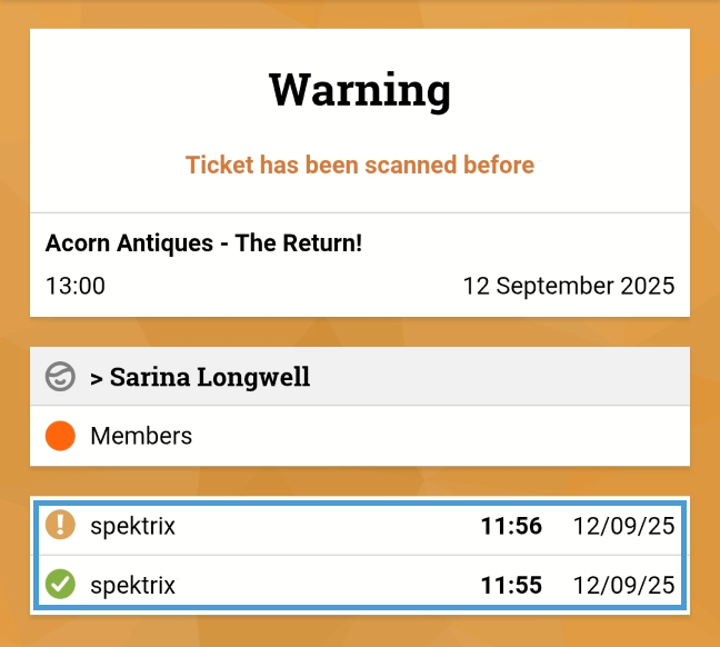 Troubleshooting Ticket Scanning – Support Centre