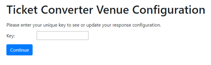 The Spektrix Ticket Converter – Support Centre