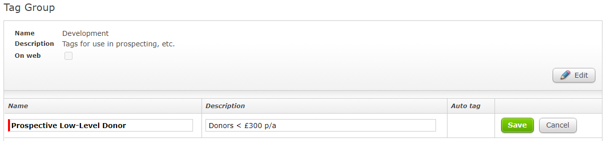 Normal Tags and Auto Tags – Support Centre