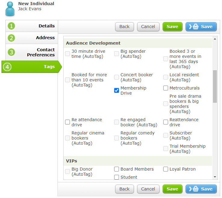 Normal Tags and Auto Tags – Support Centre