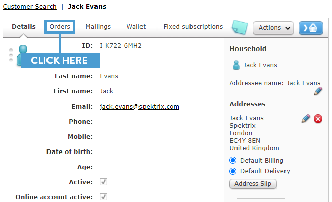 Performing a Return and Refund – Support Centre