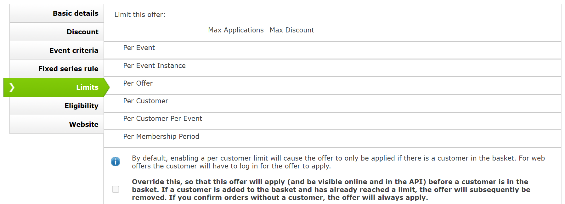 How to Set Up a Package Offer – Support Centre
