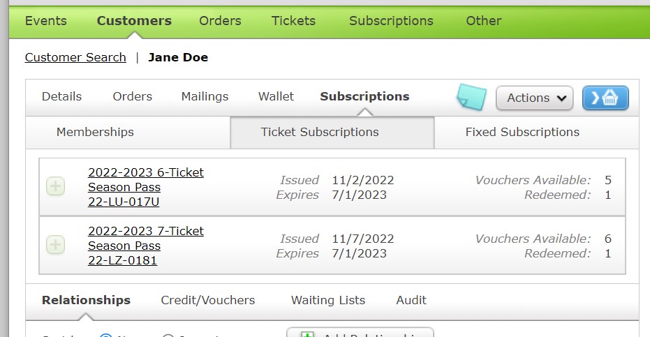 How to Sell Ticket Subscriptions and Redeem Ticket Vouchers – Support ...